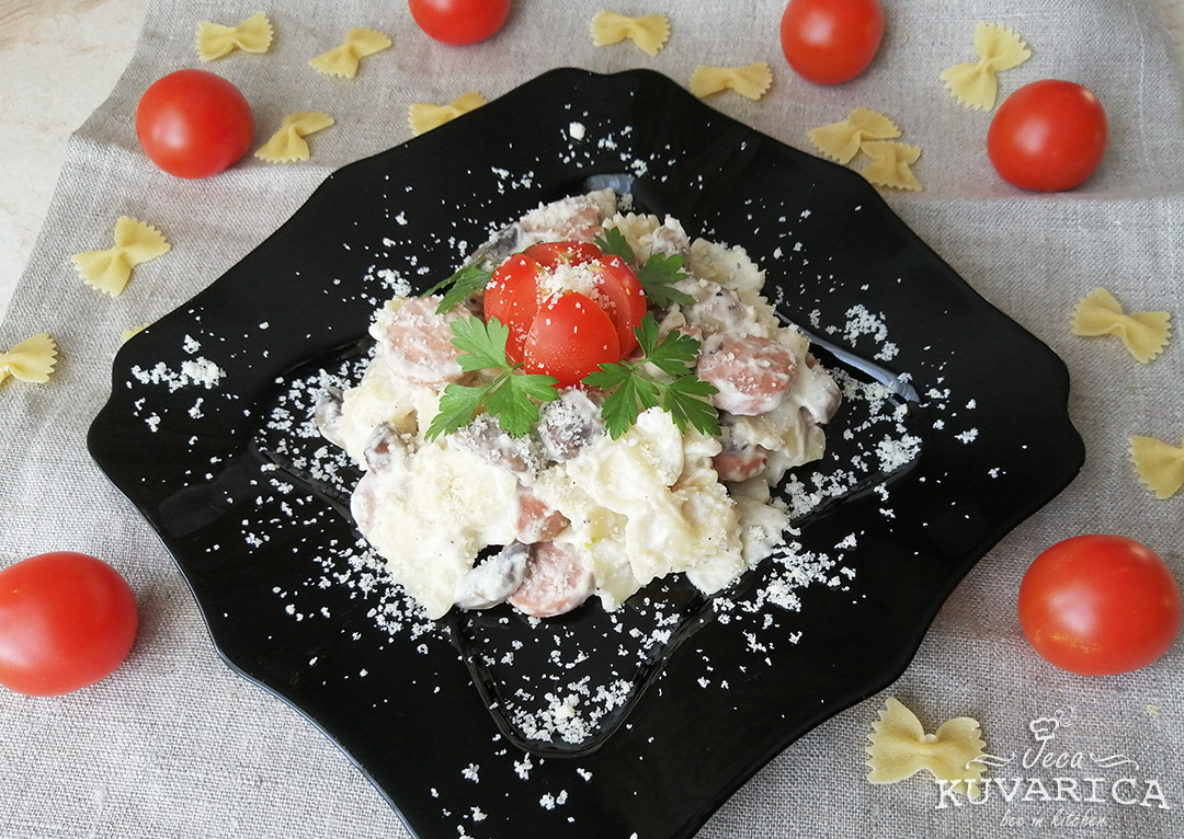 Jeca kuvarica - Mafini sa celim šampinjonima