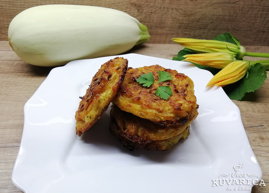 Jeca kuvarica - Posne pljeskavice od tikvica sa krompirom