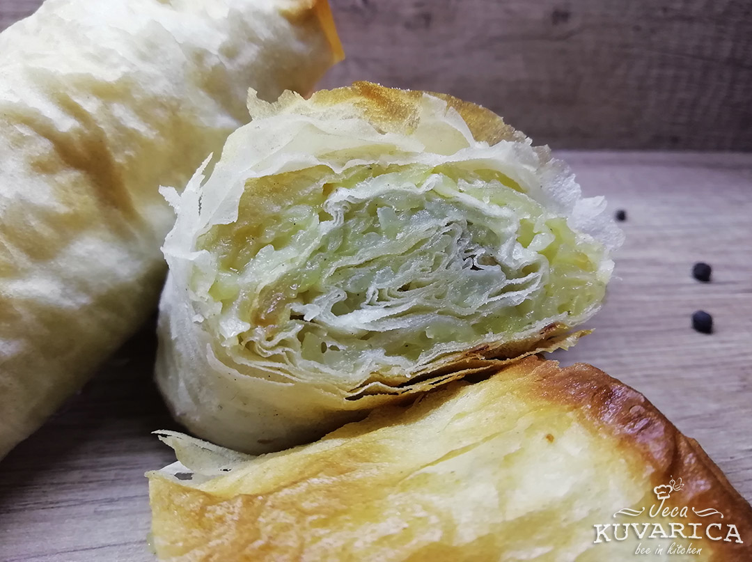 Jeca kuvarica - Posne rolnice sa krompirom