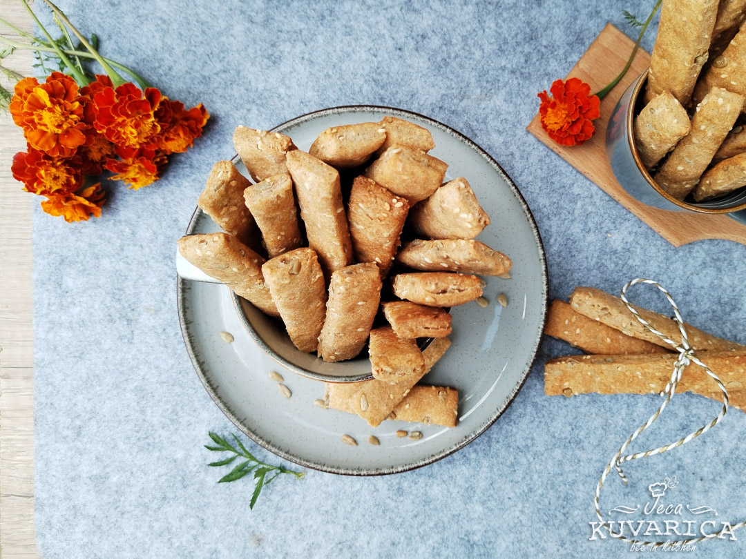 Jeca kuvarica - Jednostavni speltini štapići